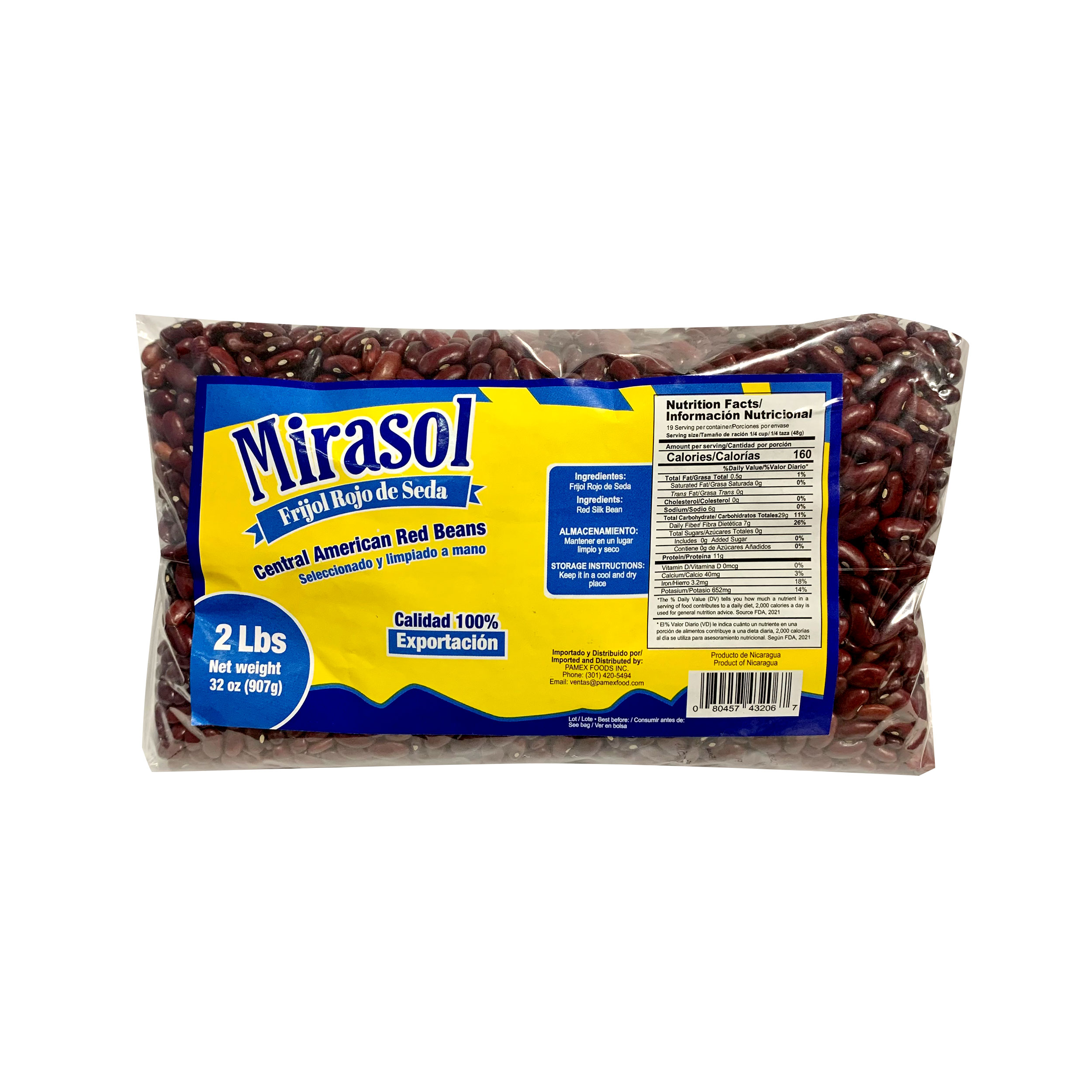 Mirasol Central American Red Beans – PamexFoods